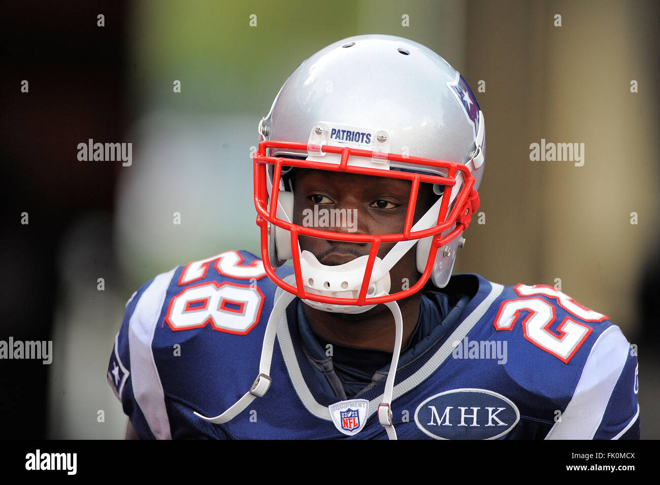 Tampa, Fla, USA. 18th Aug, 2011. New England Patriots cornerback Darius ...