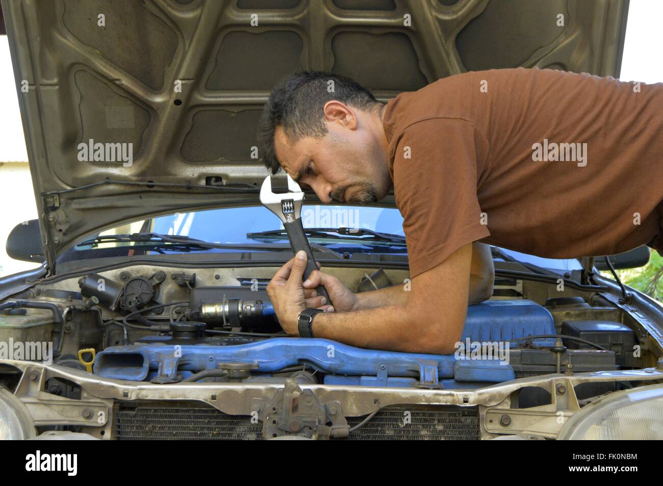 Repairing engines hi-res stock photography and images - Alamy