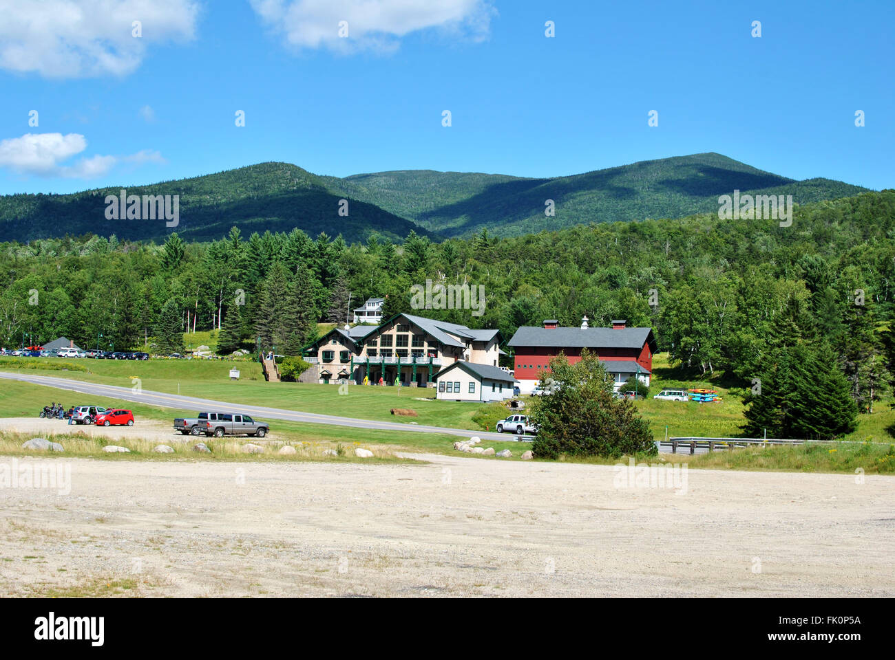 Scenic View From the Valley of Mont Washington Stock Photo - Alamy