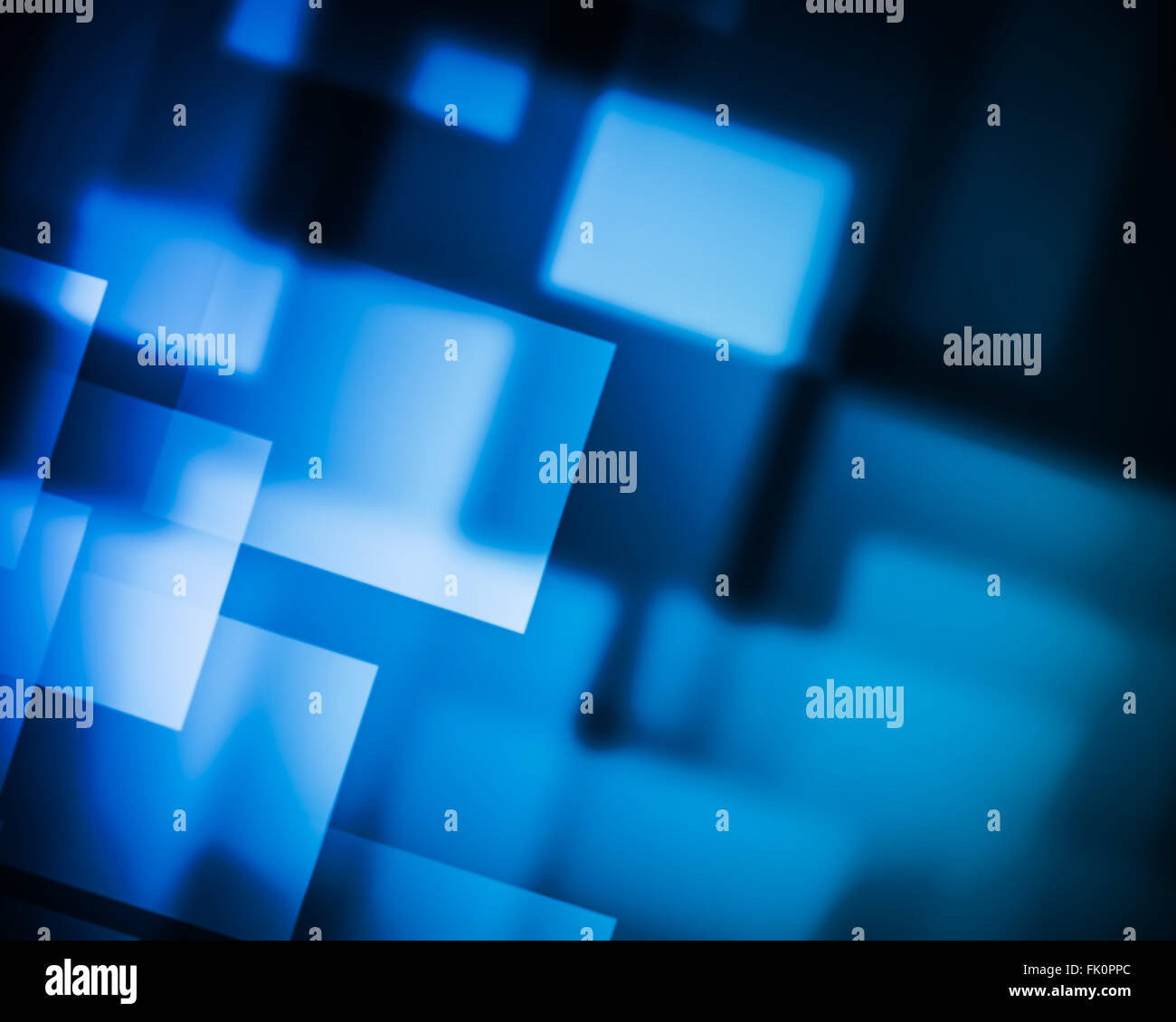abstract modern technology rectangle blur and colorful background Stock ...
