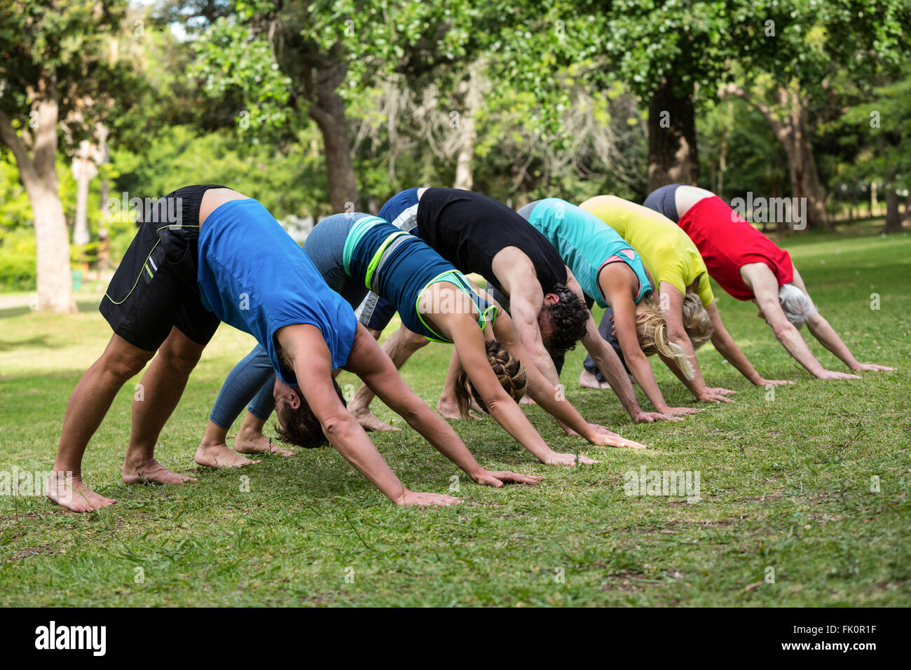 Yoga class man hi-res stock photography and images - Alamy