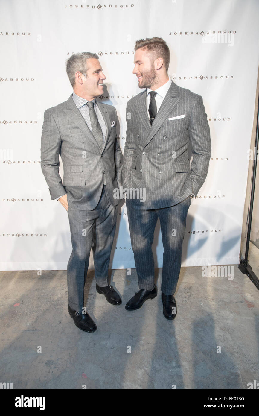 New York Fashion Week Men's Fall/Winter 2016 - Joseph Abboud - Arrivals ...