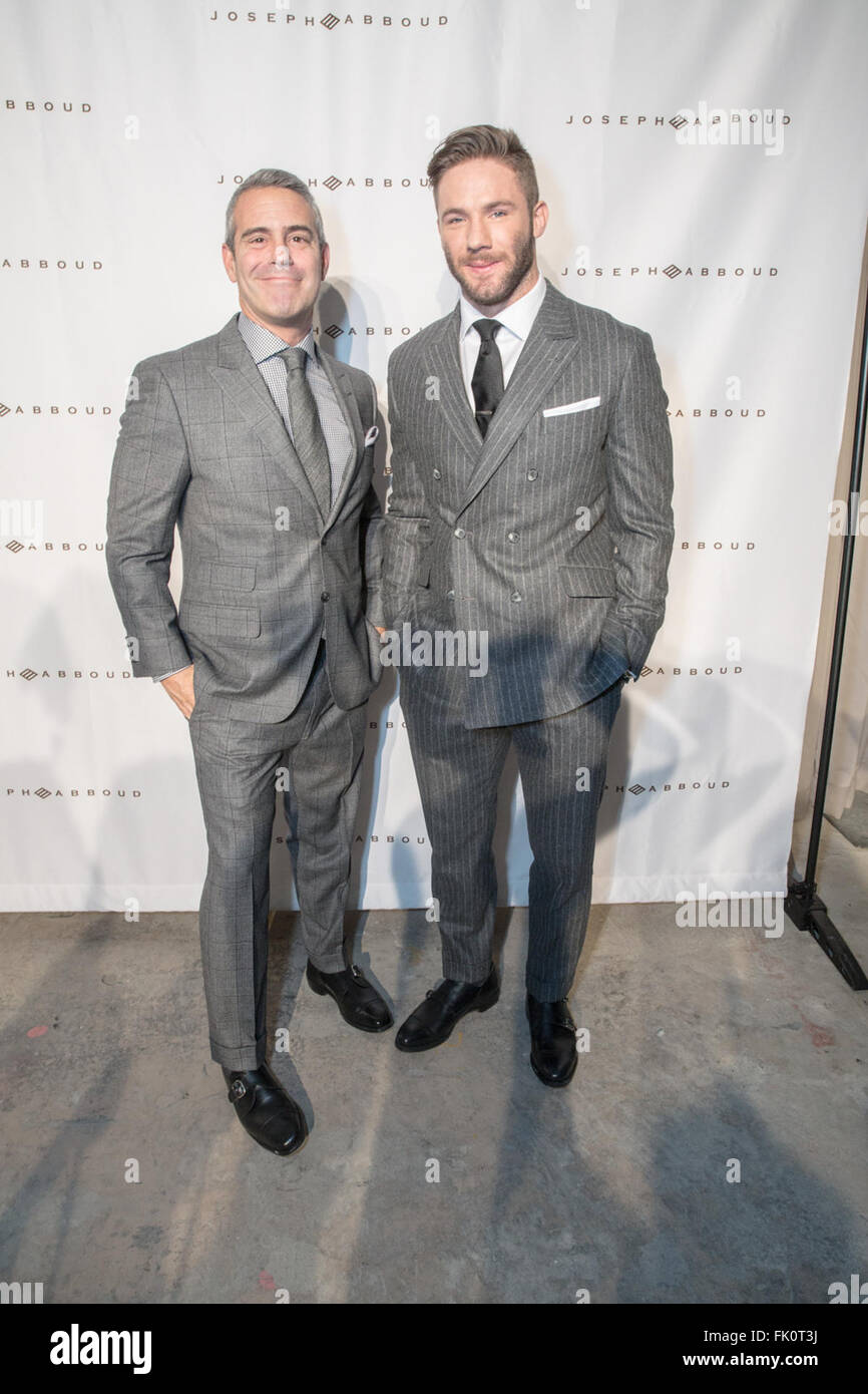 New York Fashion Week Men's Fall/Winter 2016 - Joseph Abboud - Arrivals ...