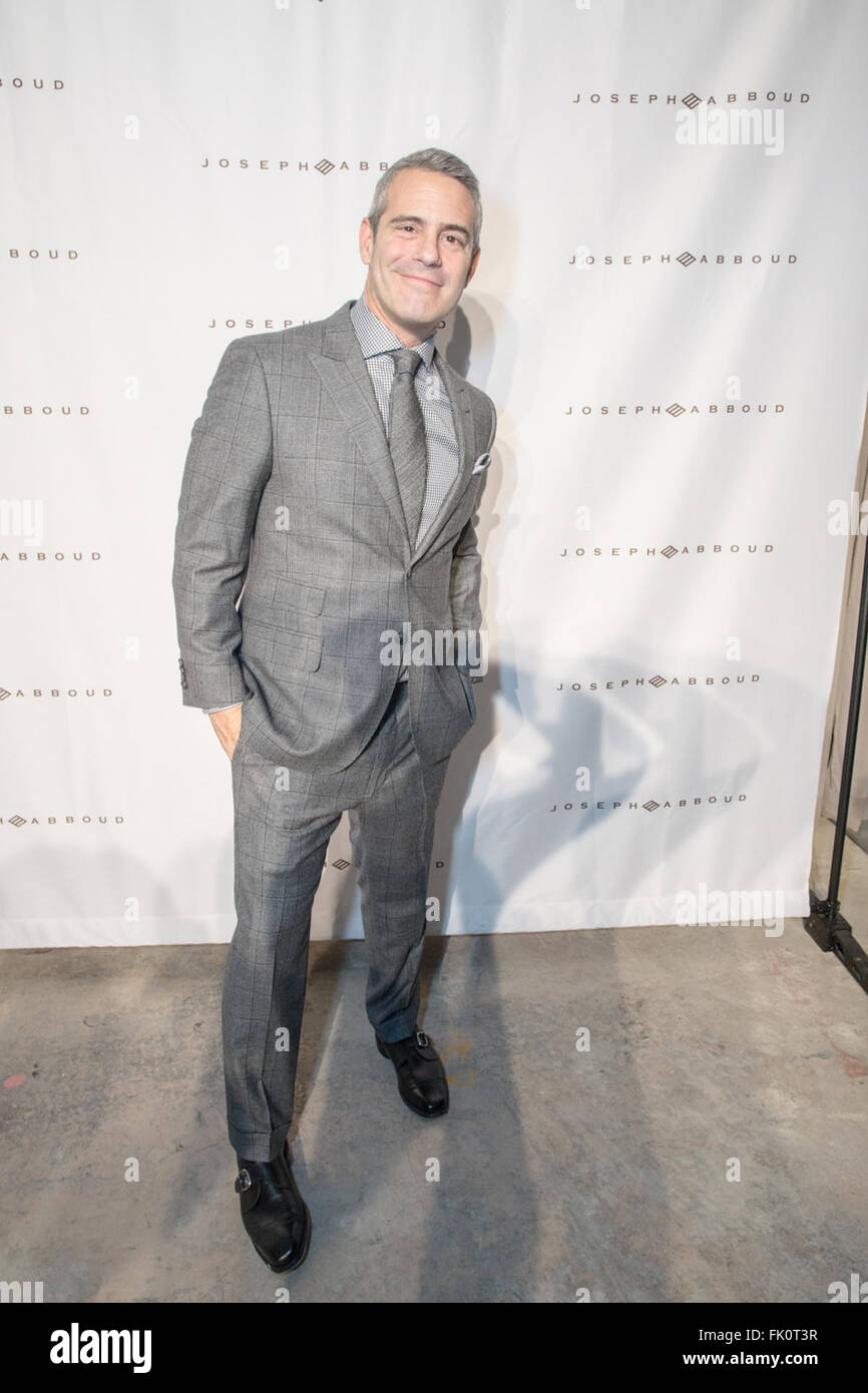 New York Fashion Week Men's Fall/Winter 2016 - Joseph Abboud - Arrivals ...