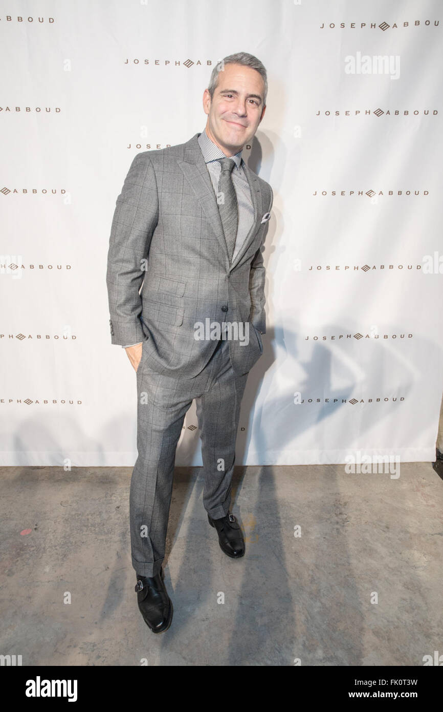 New York Fashion Week Men's Fall/Winter 2016 - Joseph Abboud - Arrivals ...