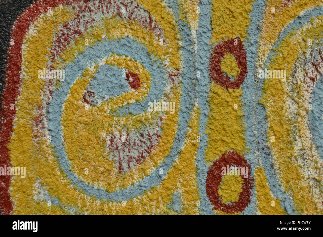 urban art street Graffiti detail lines curves. Latin America art, south ...