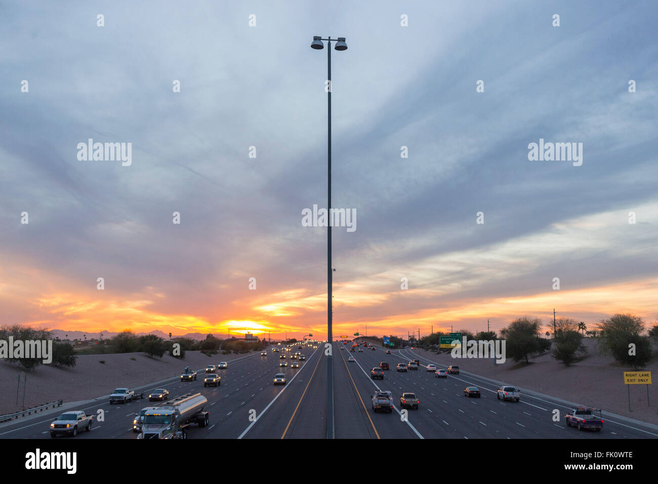Highway 60 arizona hi-res stock photography and images - Alamy