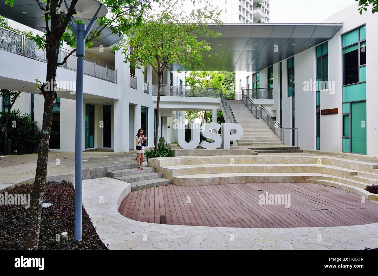 Campus of the National University of Singapore (NUS Stock Photo - Alamy