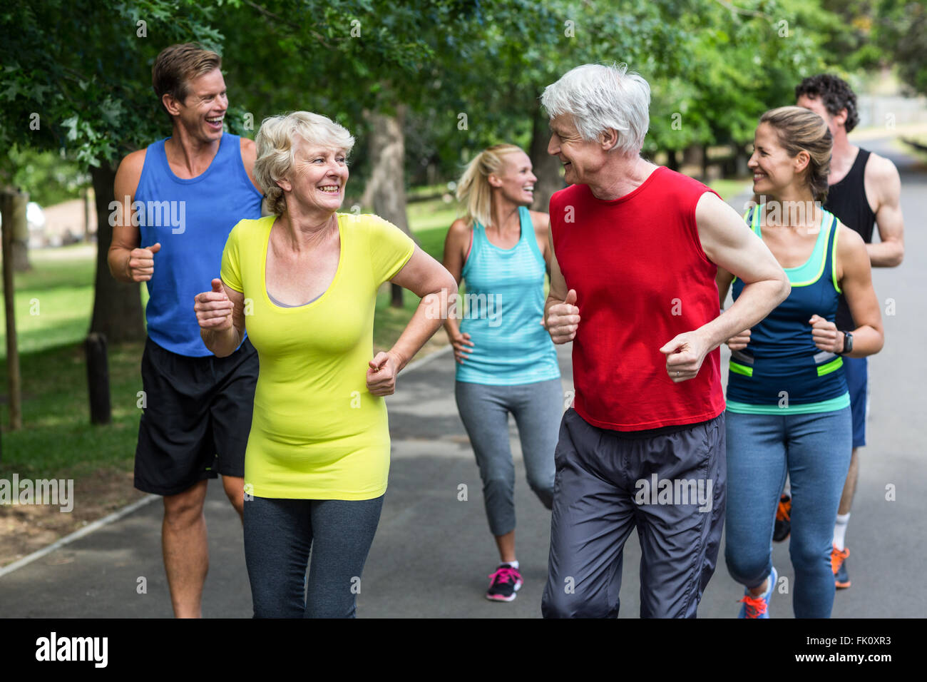 Marathon athletes running Stock Photo - Alamy