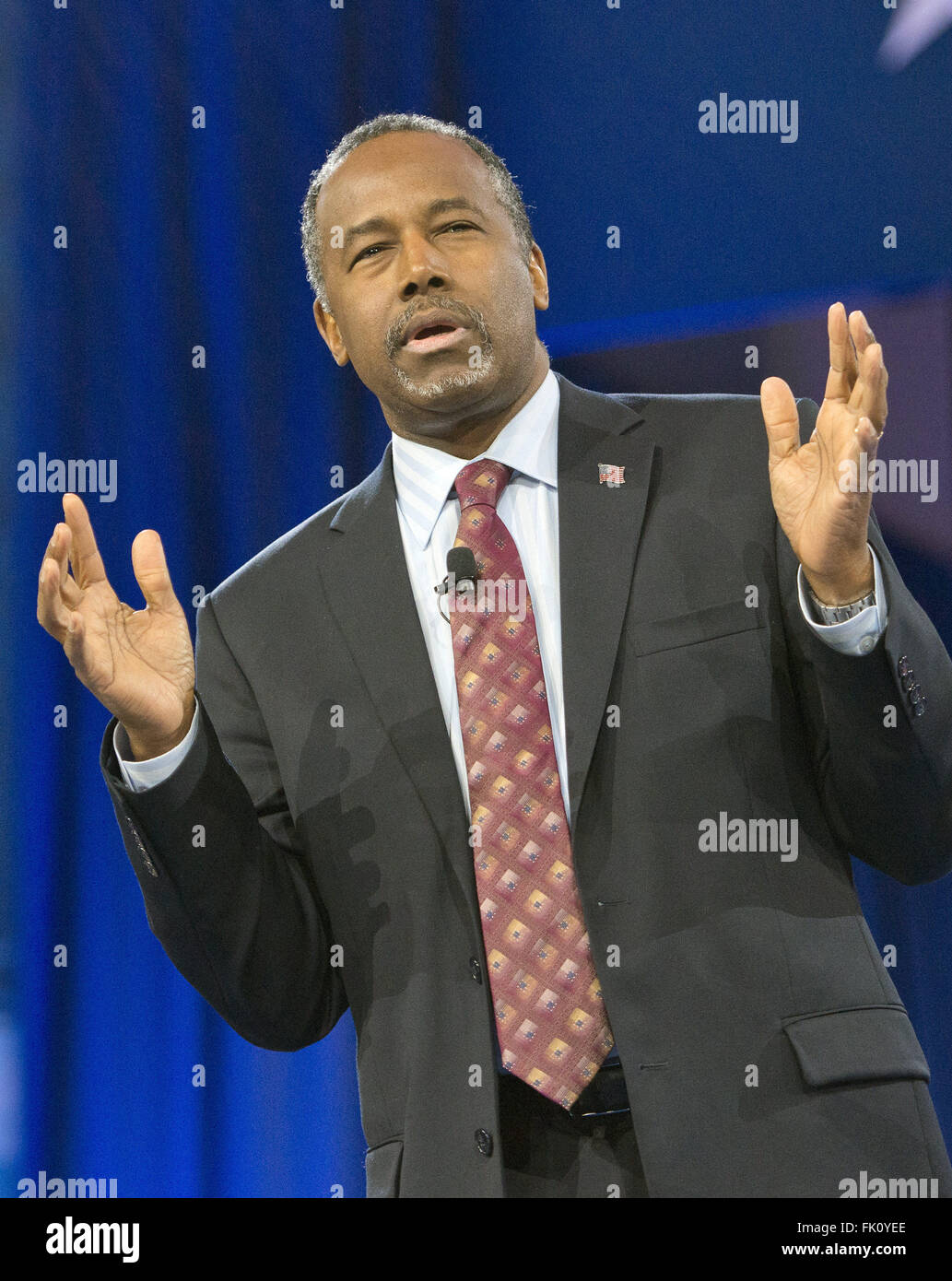 National Harbor, District of Columbia, USA. 4th Mar, 2016. Former ...