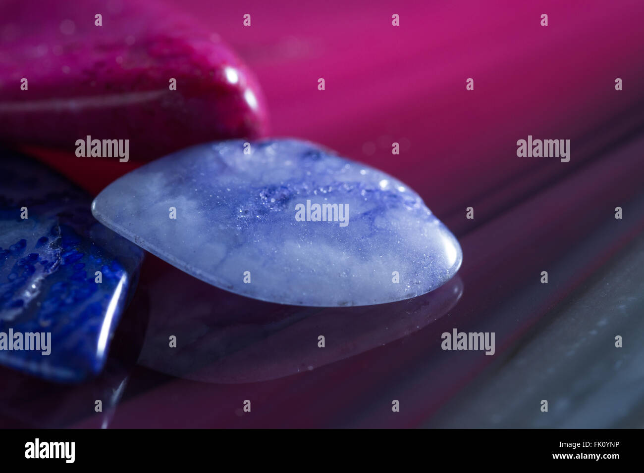 Various polished stones hi-res stock photography and images - Alamy