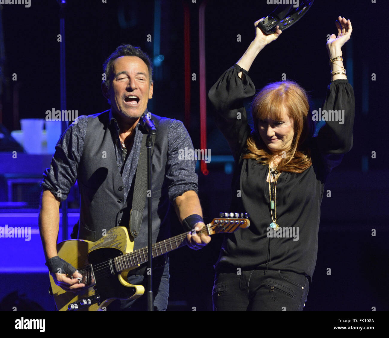 Bruce Springsteen and the E Street Band perform at the Air Canada ...