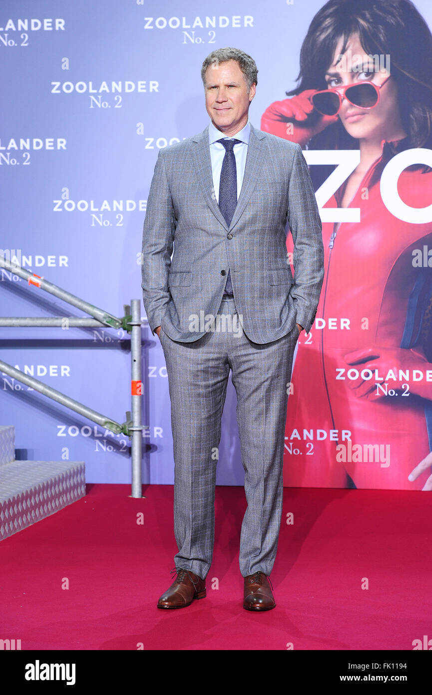 Premiere of Zoolander 2 at Cinestar at Sonycenter Featuring: Will ...