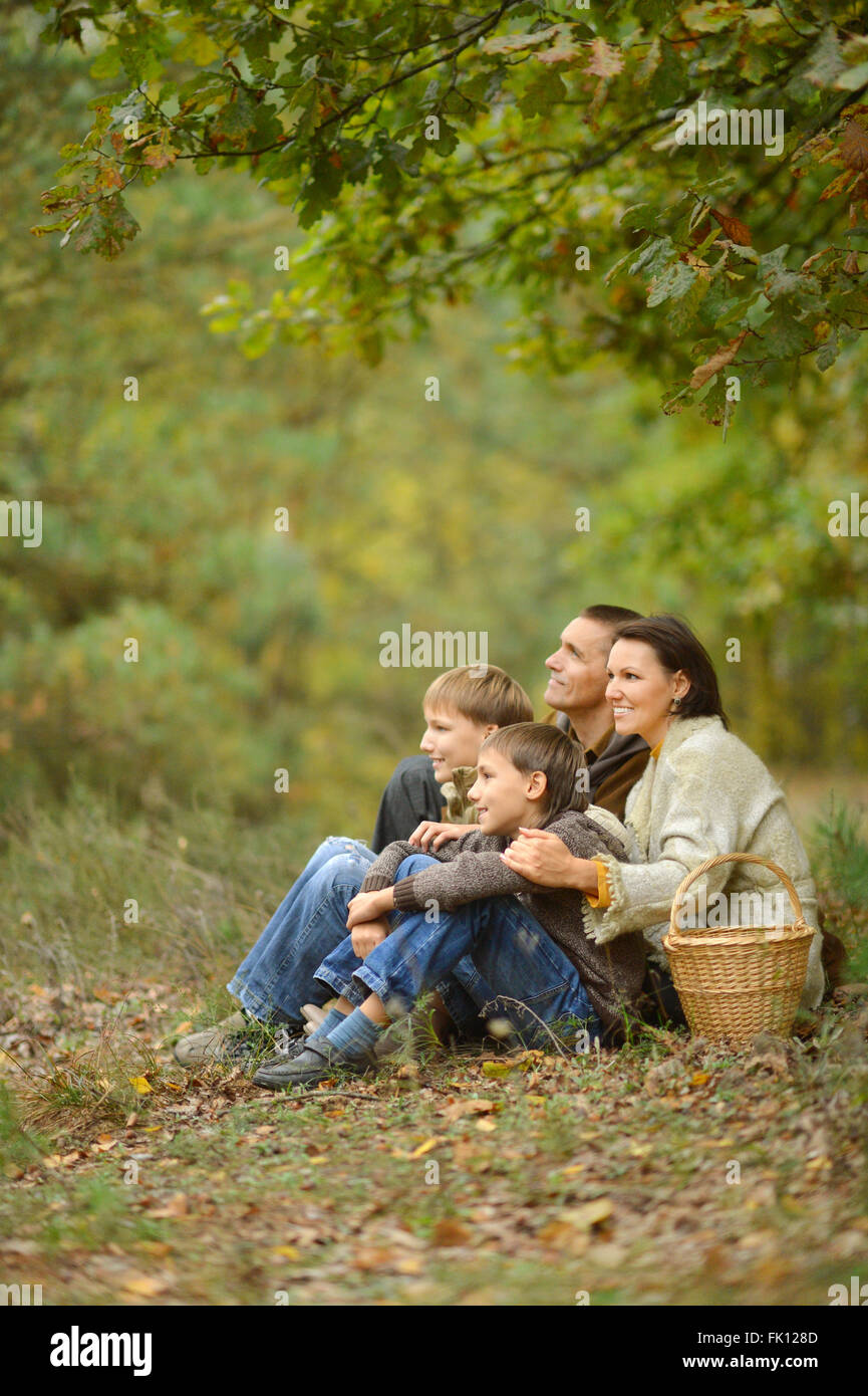 beautiful happy family Stock Photo - Alamy