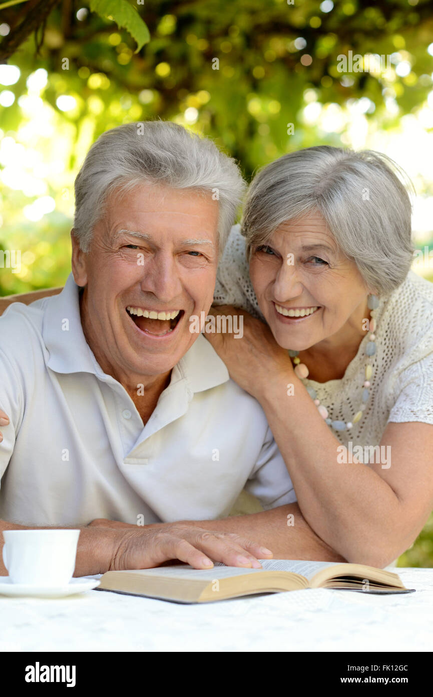 happy old couple Stock Photo - Alamy