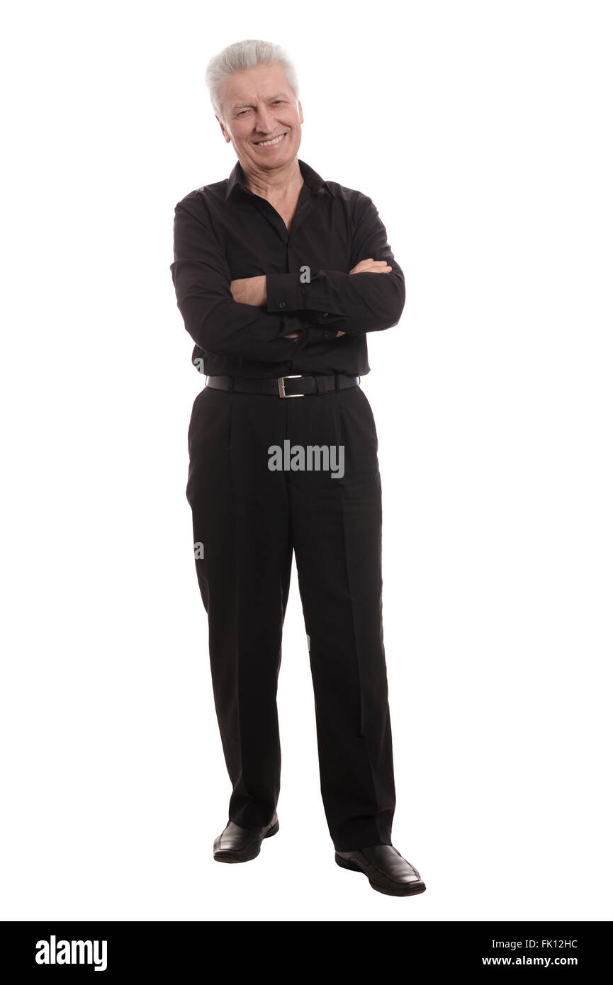 Happy Senior man Stock Photo - Alamy