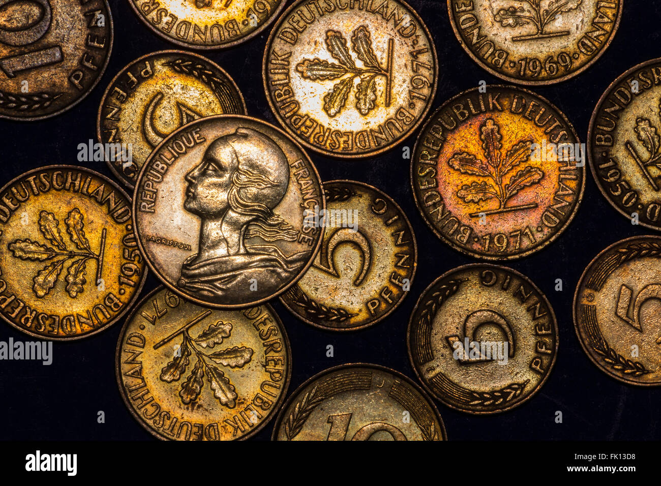 Map of coin spain hi-res stock photography and images - Alamy