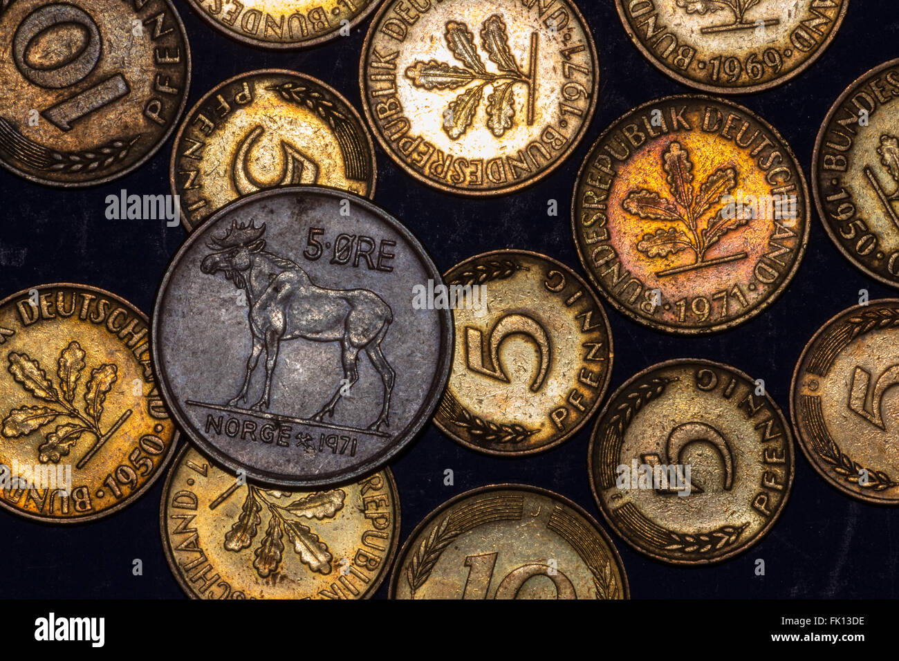 Map of coin spain hi-res stock photography and images - Alamy