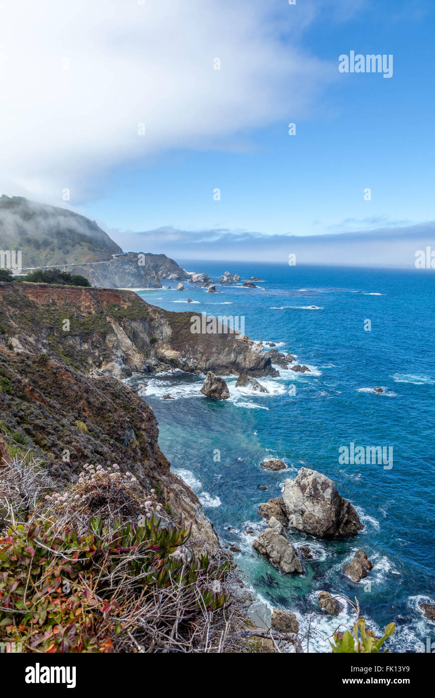 Big Sur coastline California Stock Photo - Alamy