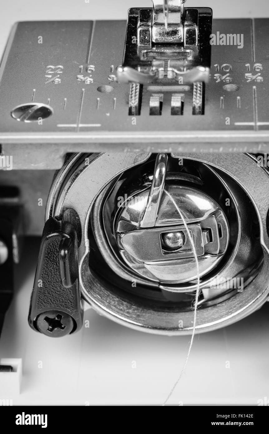 Closeup take of a sewing machine Stock Photo - Alamy