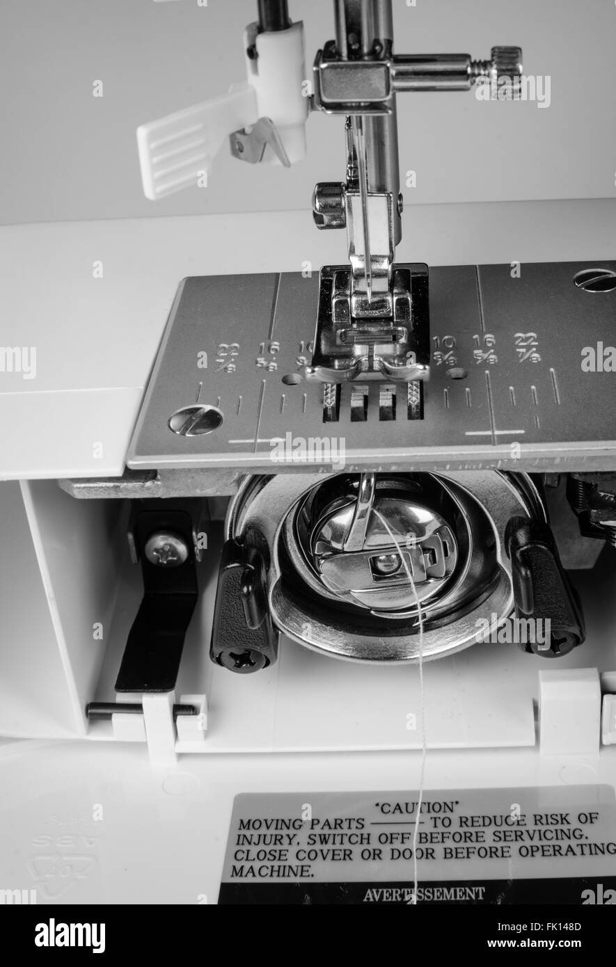 Closeup take of a sewing machine Stock Photo - Alamy