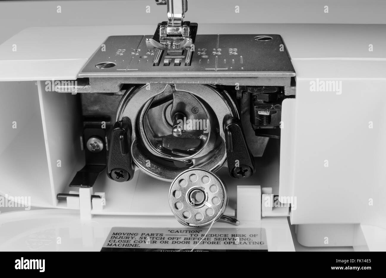 Closeup take of a sewing machine Stock Photo - Alamy
