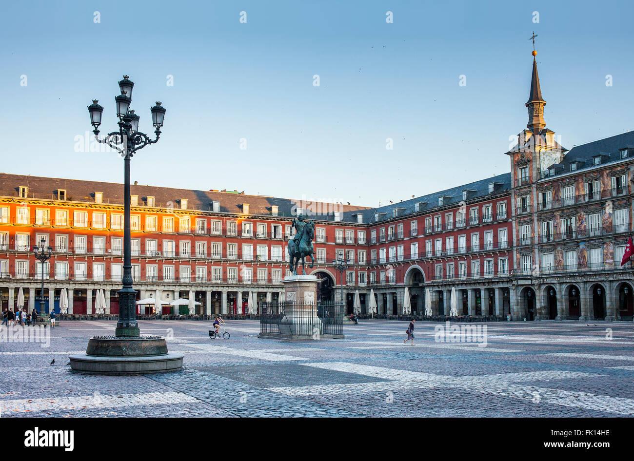 Plaza Mayor (Main Square). Madrid. Spain Stock Photo - Alamy