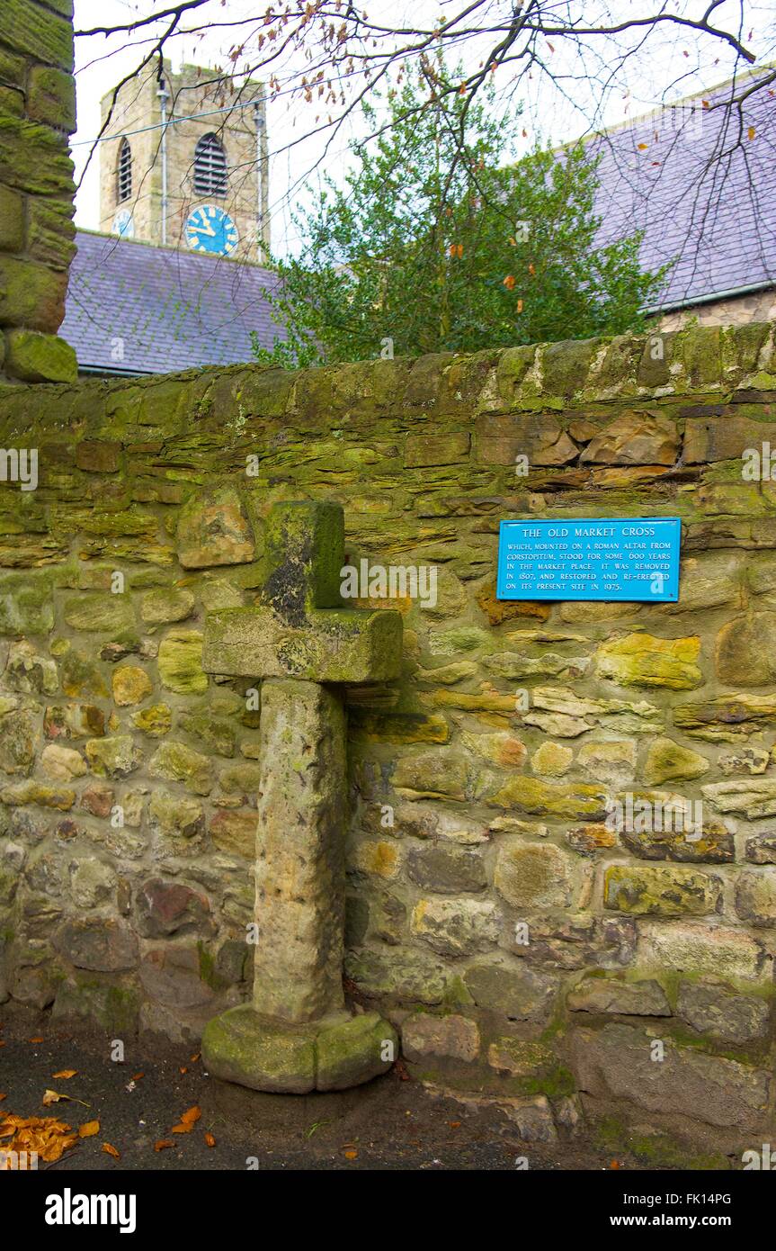 The Old Market Cross, Corbridge, Northumberland, England, United ...