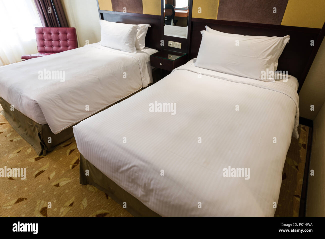 Generic hotel hotel room. Travel and vacation concepts Stock Photo - Alamy