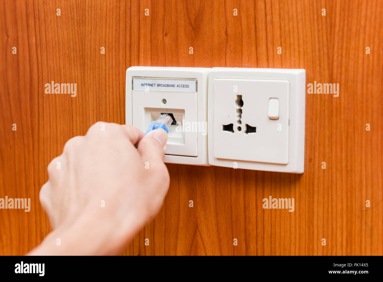 Lan socket hi-res stock photography and images - Alamy