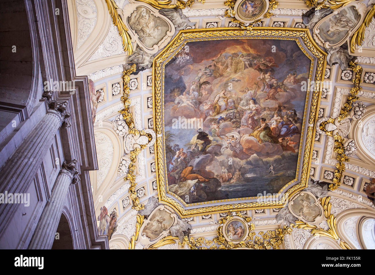 Royal palace of madrid painting hi-res stock photography and images - Alamy