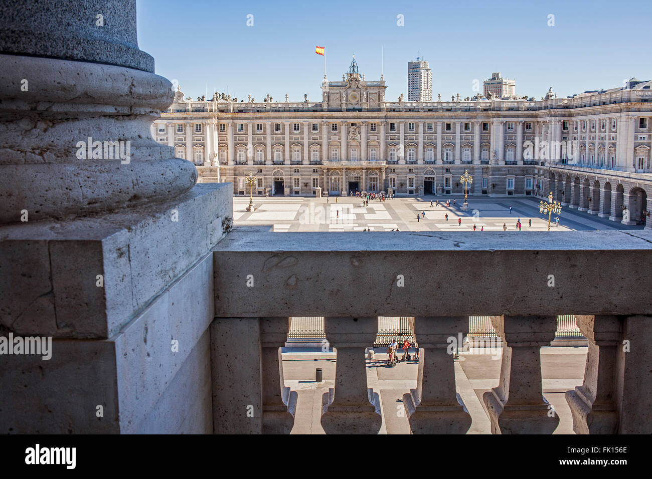 Royal Palace. Madrid. Spain Stock Photo - Alamy