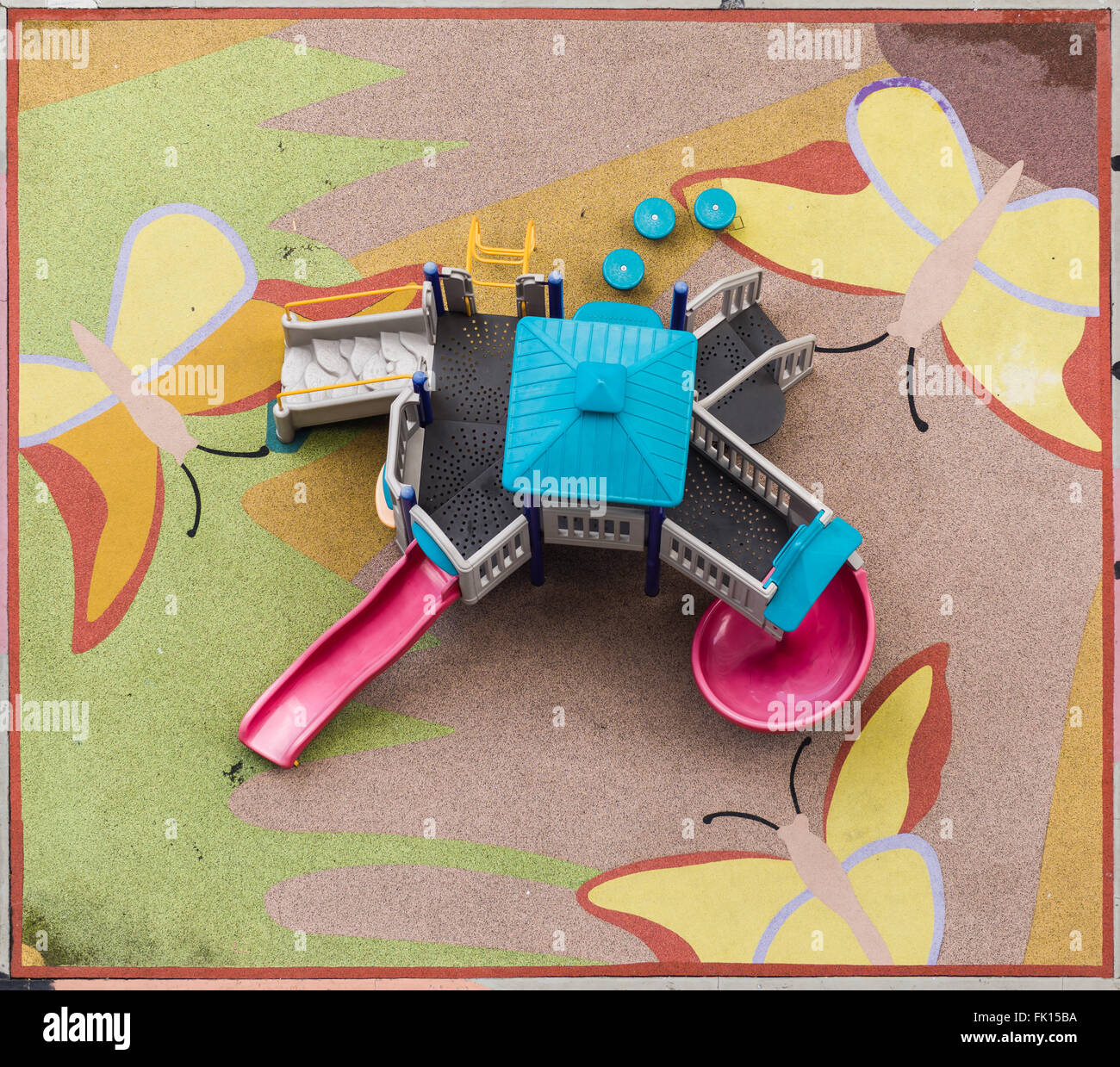 Children playground aerial hi-res stock photography and images - Alamy