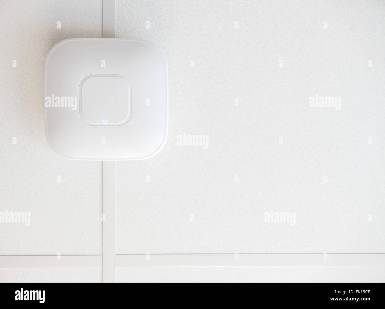 Wifi Access Point On A Ceiling Stock Photo - Alamy