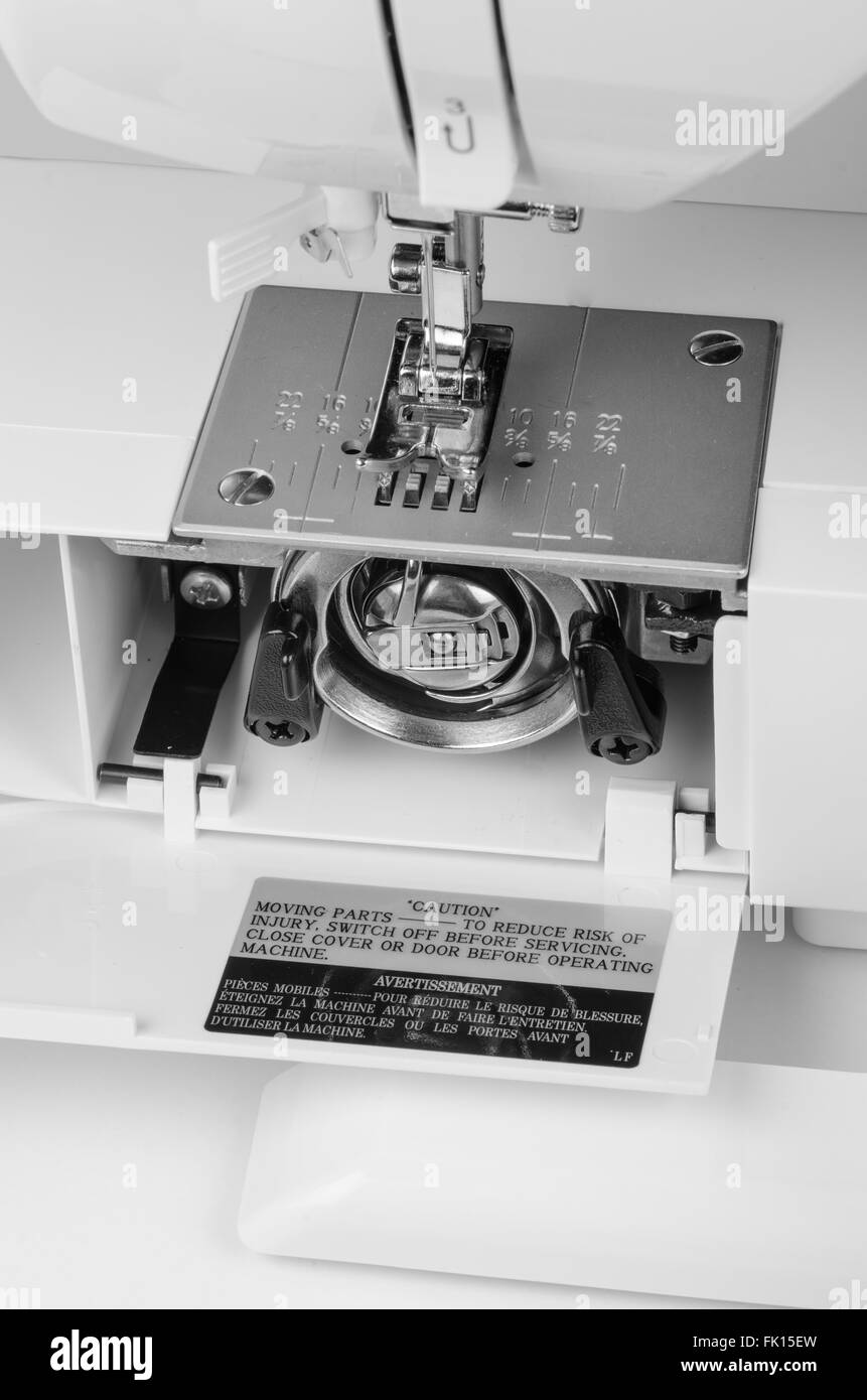 Closeup take of a sewing machine Stock Photo - Alamy