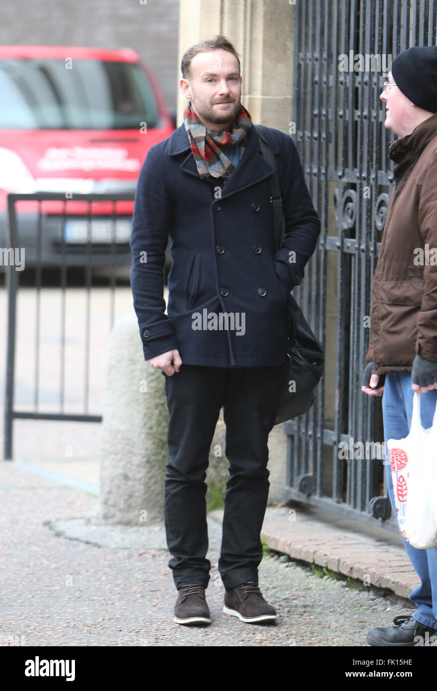 Kevin Simm outside ITV Studios Featuring: Kevin Simm Where: London ...