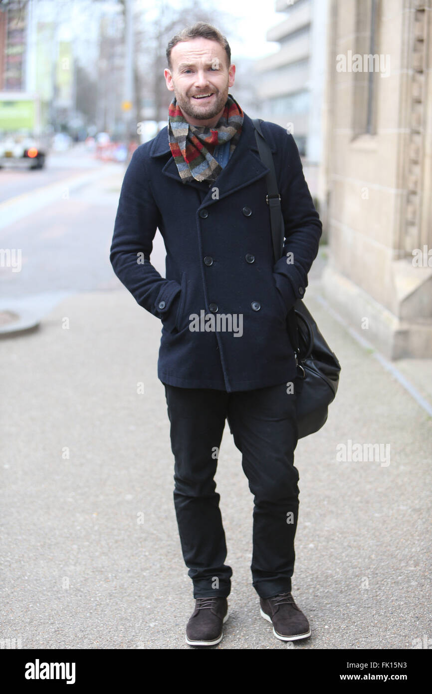 Kevin Simm outside ITV Studios Featuring: Kevin Simm Where: London ...