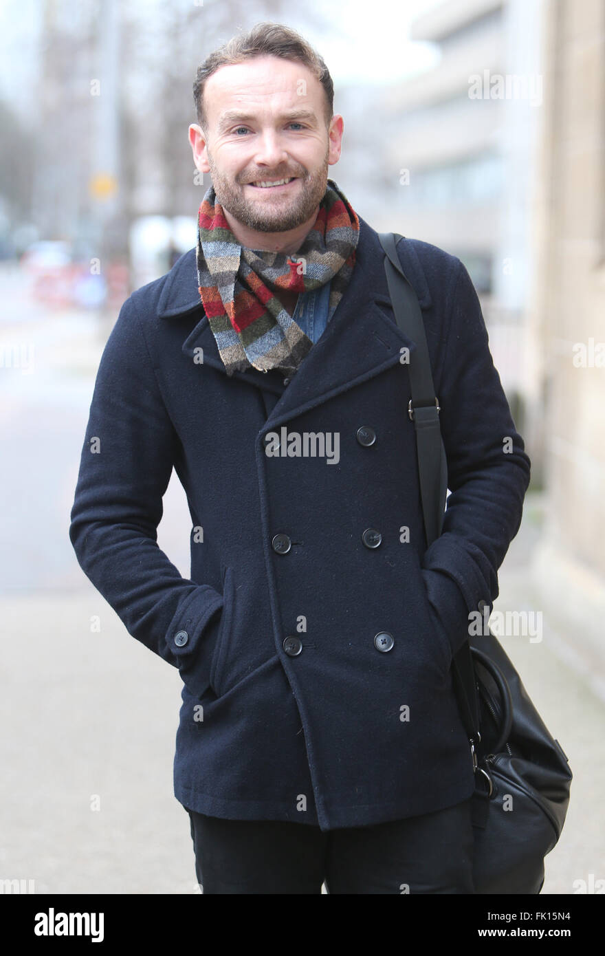 Kevin Simm outside ITV Studios Featuring: Kevin Simm Where: London ...