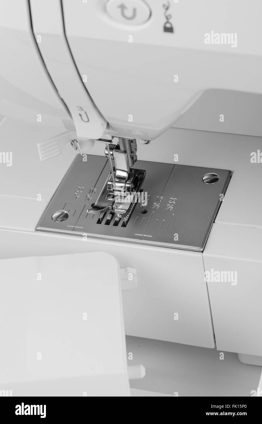 Closeup take of a sewing machine Stock Photo - Alamy