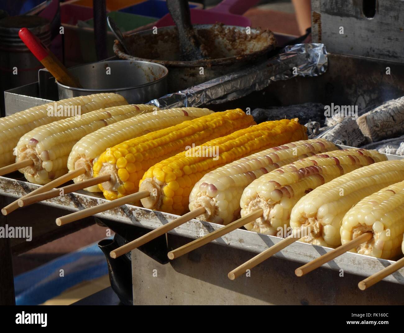 Corn fire hi-res stock photography and images - Alamy
