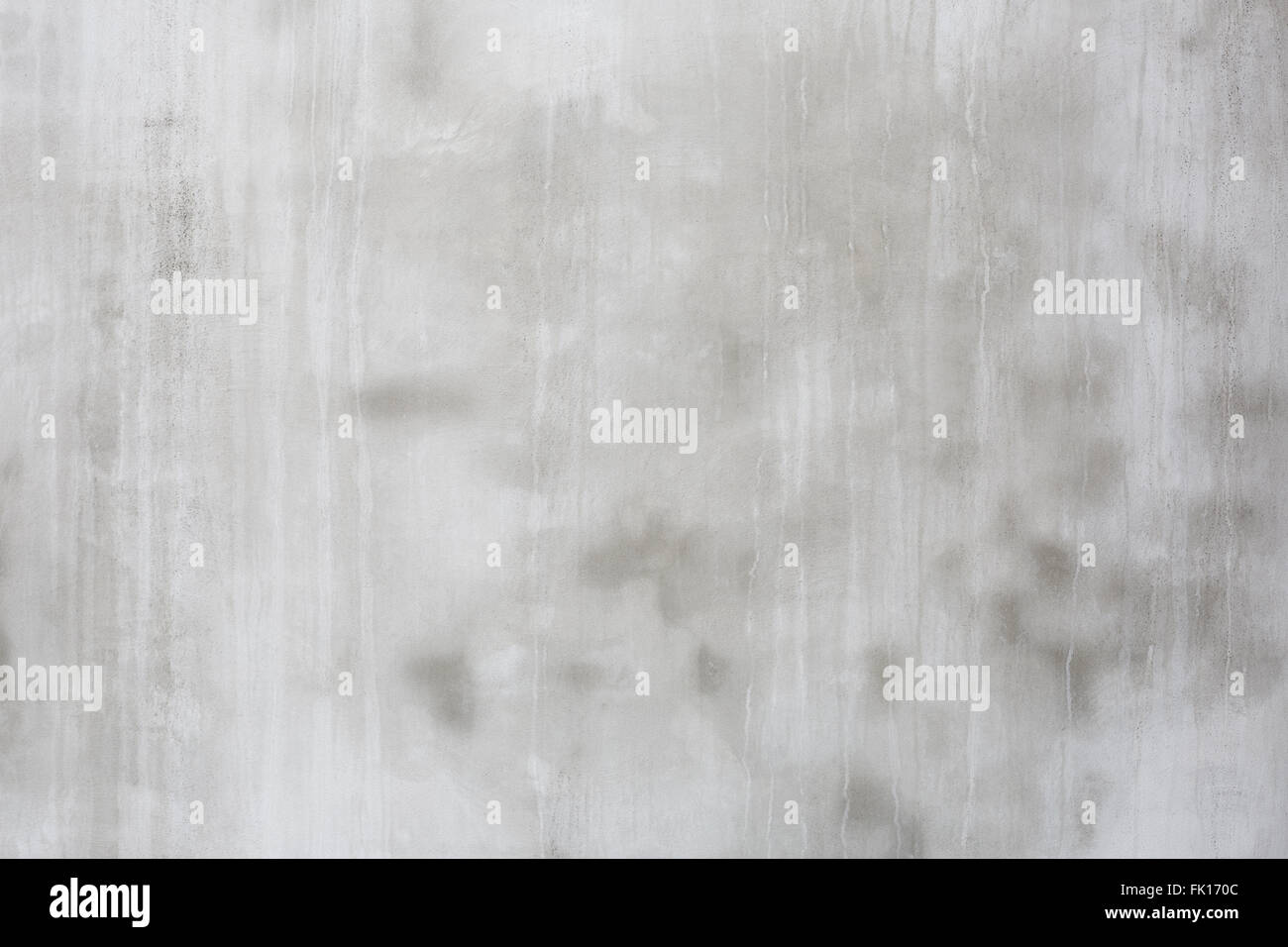 Gray cement wall with dripping water traces, abstract texture ...
