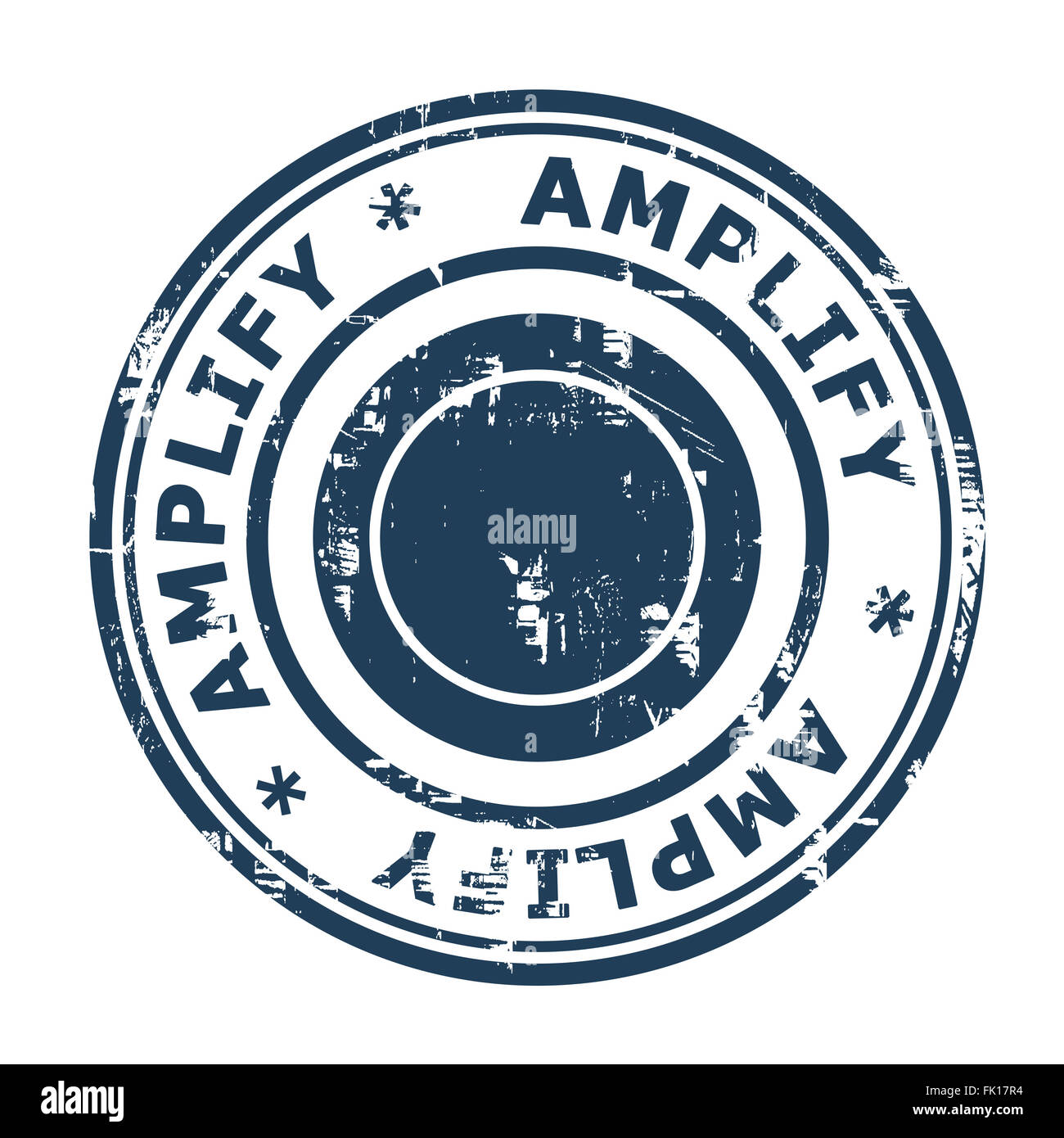 Amplify business concept stamp isolated on a white background Stock ...