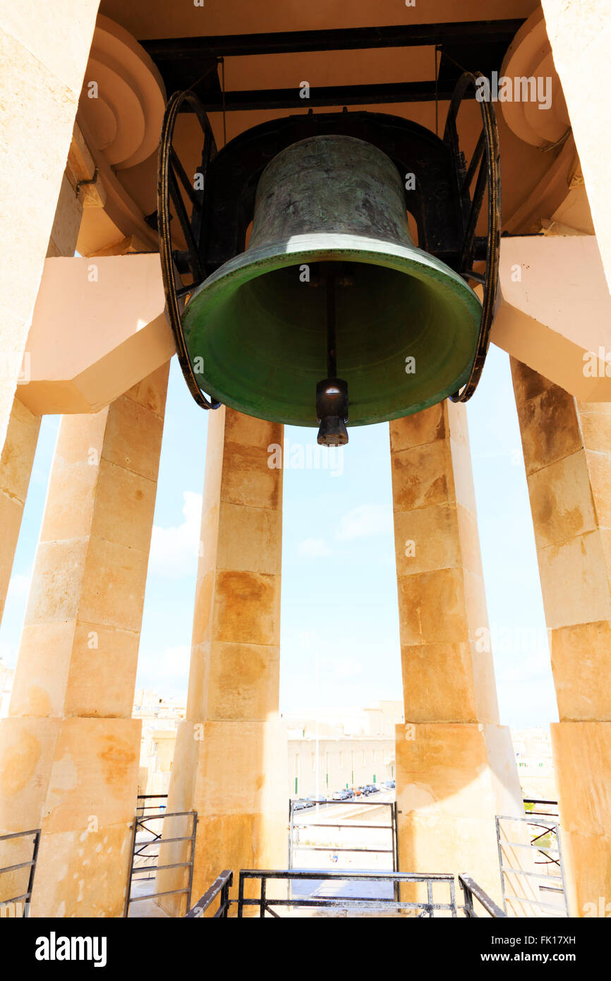 Seige Bell memorial, Valletta, Malta Stock Photo - Alamy