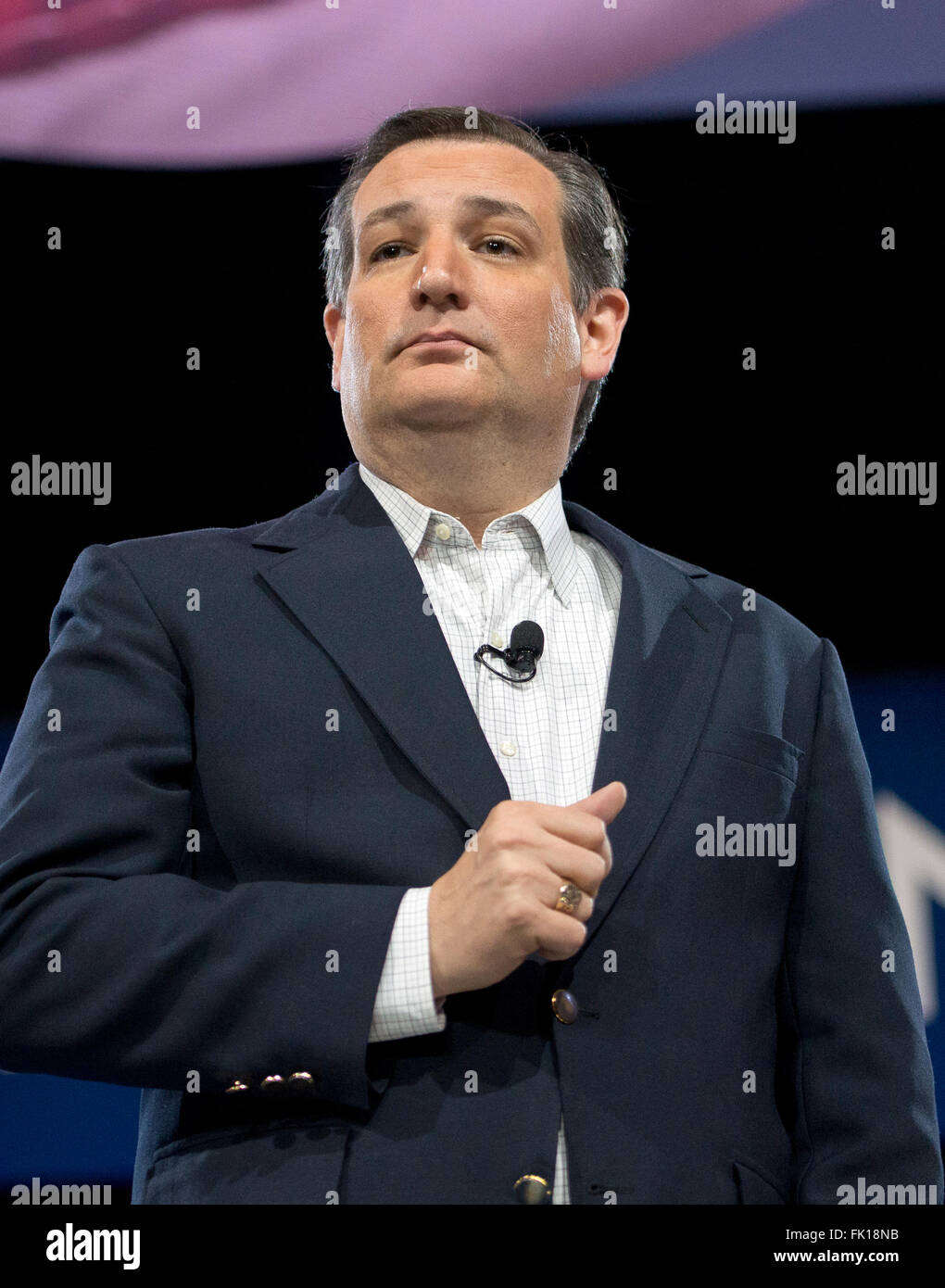 United States Senator Ted Cruz (Republican of Texas), a candidate for ...