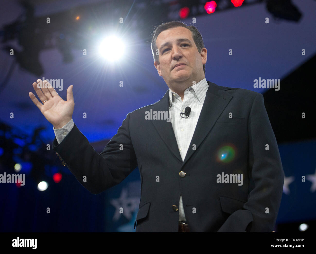 United States Senator Ted Cruz (Republican of Texas), a candidate for ...