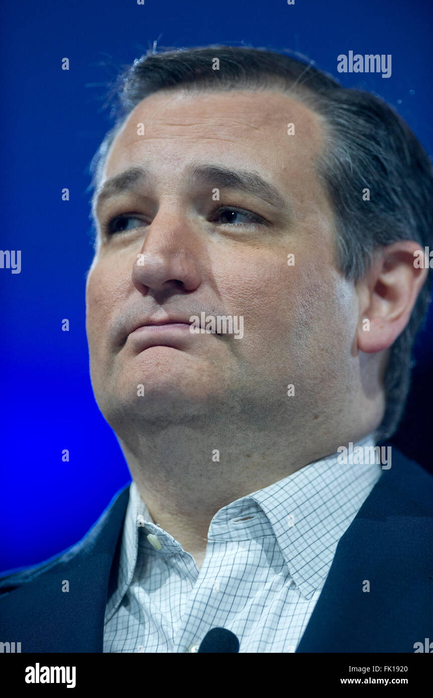 United States Senator Ted Cruz (Republican of Texas), a candidate for ...