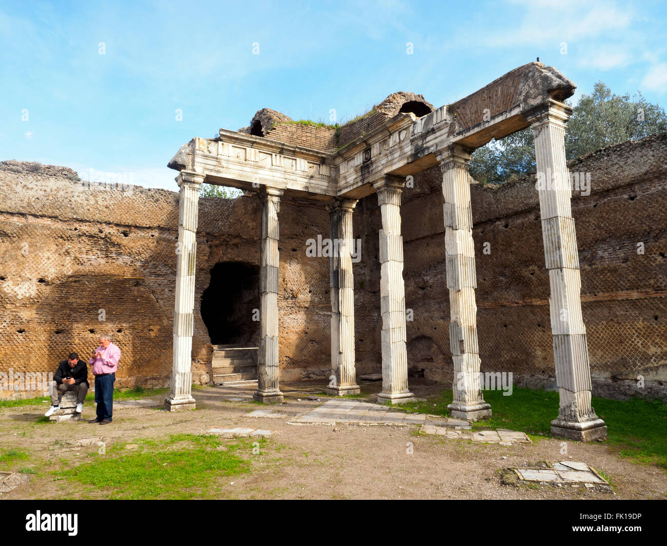 Roman villa site hi-res stock photography and images - Alamy