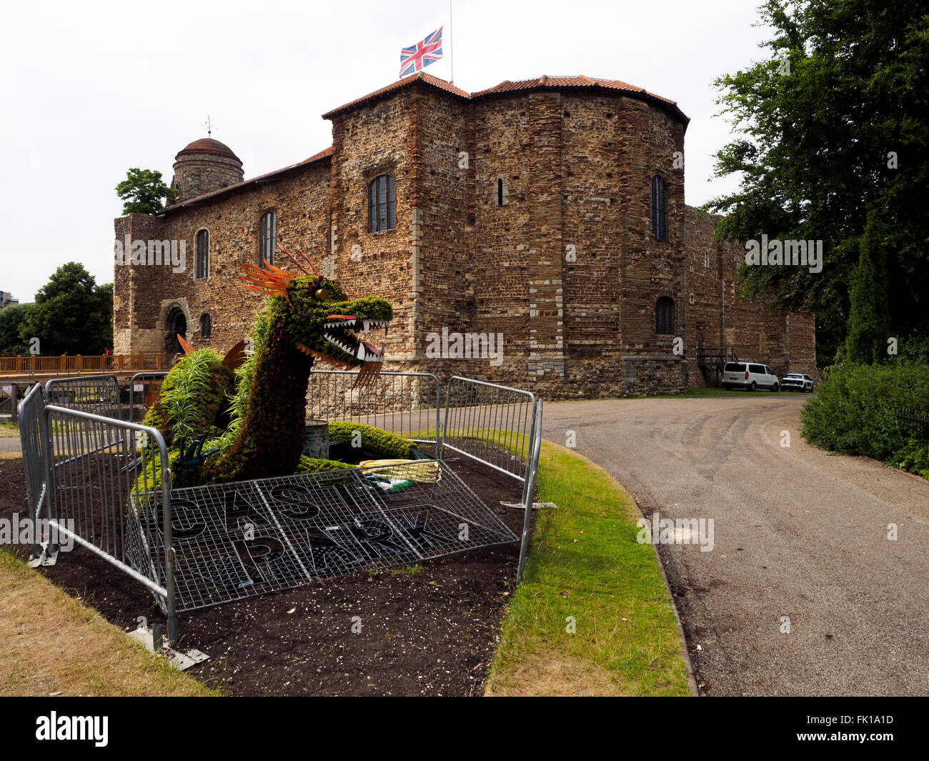 Colchester Castle - Colchester, Essex, England Stock Photo - Alamy