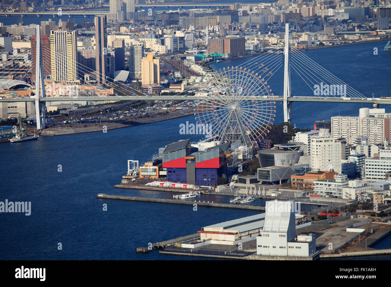 Tempozan ohashi bridge hi-res stock photography and images - Alamy