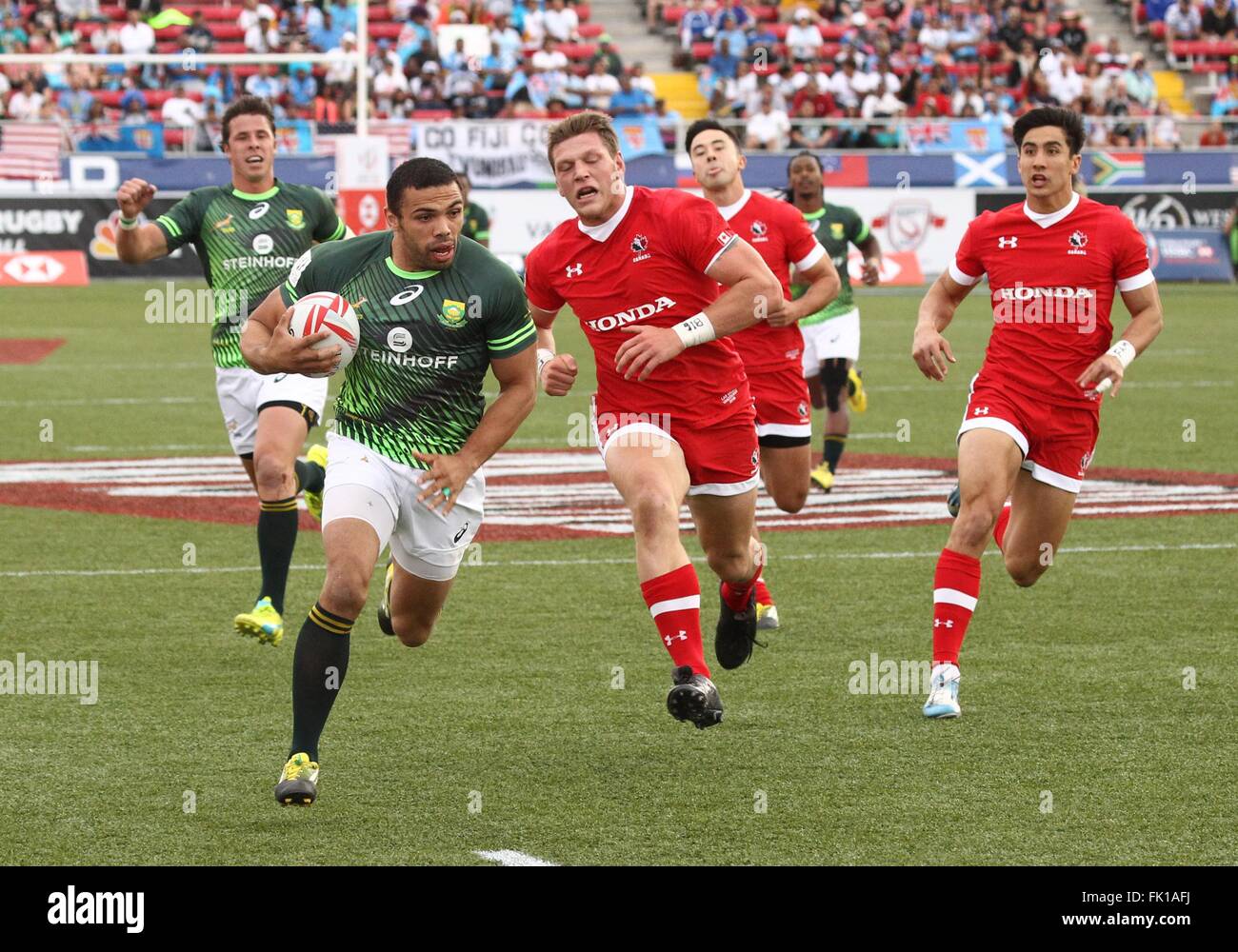 Las Vegas, NV, USA. 4th Mar, 2016. Bryan Habana of South Africa in ...